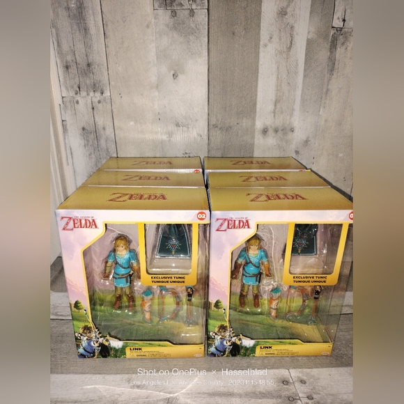 Nintendo | Toys | The Legend Of Zelda Breath Of The Wild Link Action ...